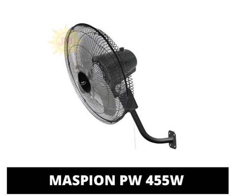 KIPAS ANGIN Maspion Wall Fan Besi Alumunium 18 inch PW 455W power fan