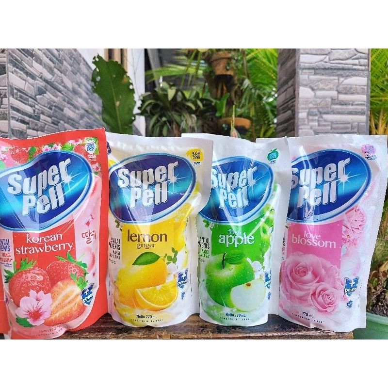 Pembersih Lantai Super Pel / Super Pell - 770 Ml - Lavender
