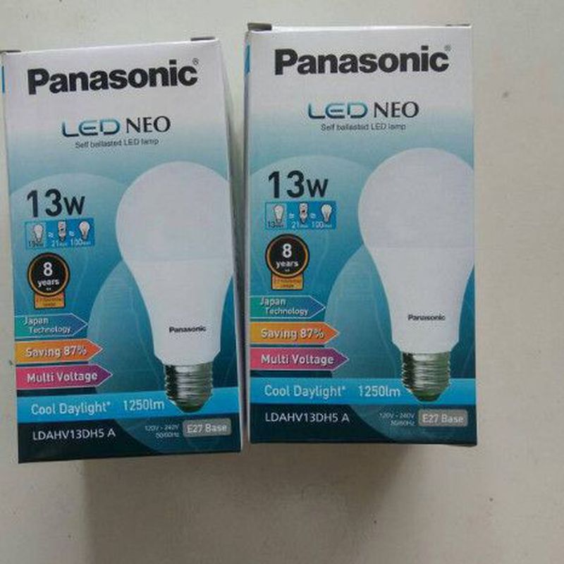 Lampu LED Panasonic 13 watt