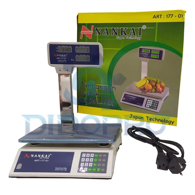 TIMBANGAN DIGITAL 40KG DENGAN TIANG