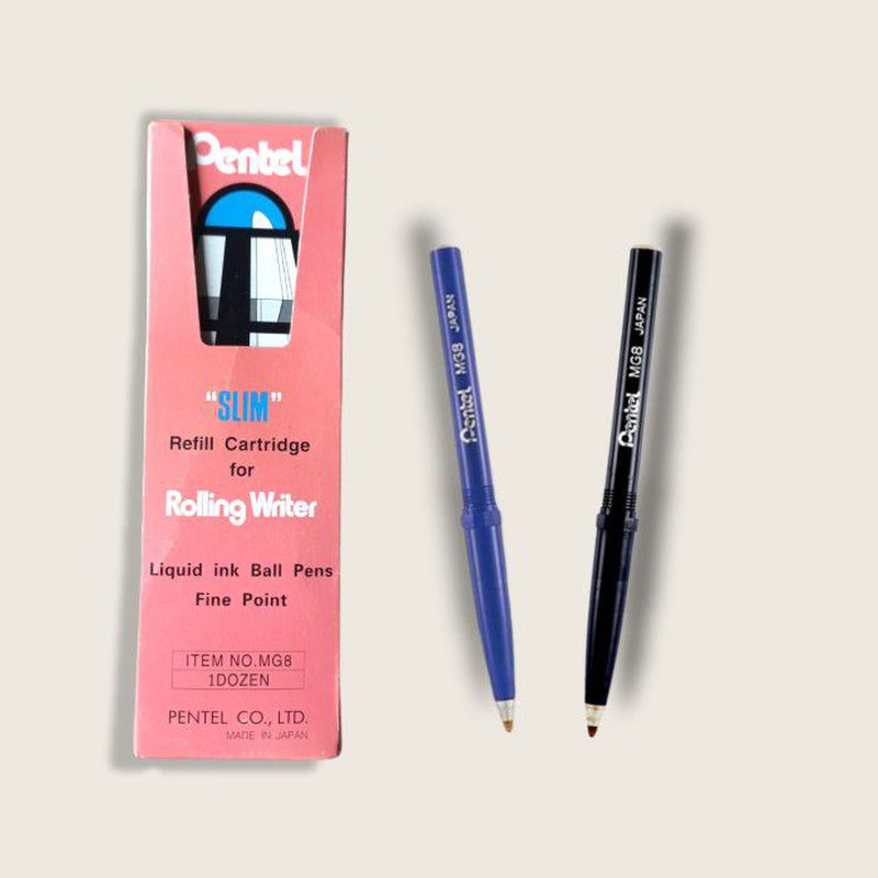 Refill / Isi Tinta Ballpoint Pentel MG8 - Biru