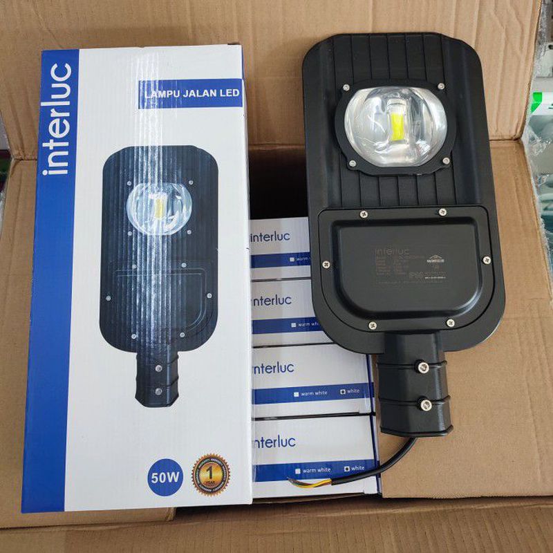 LAMPU JALAN PJU LED 50W INTERLUC