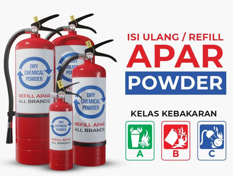 Refill Apar Dry Powder - 3 Kg