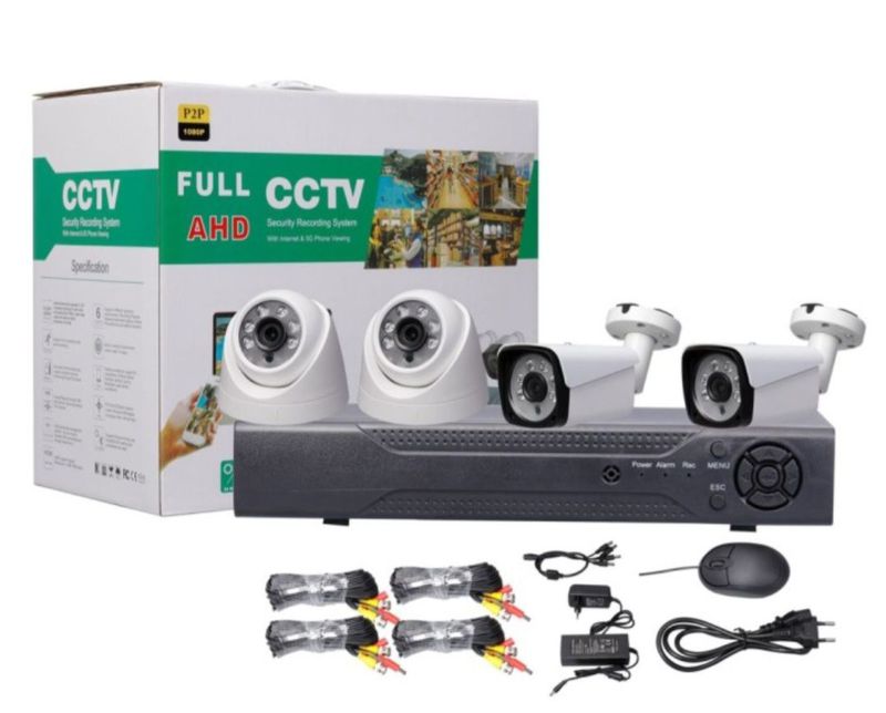 CCTV 4 Kamera Dengan DVR