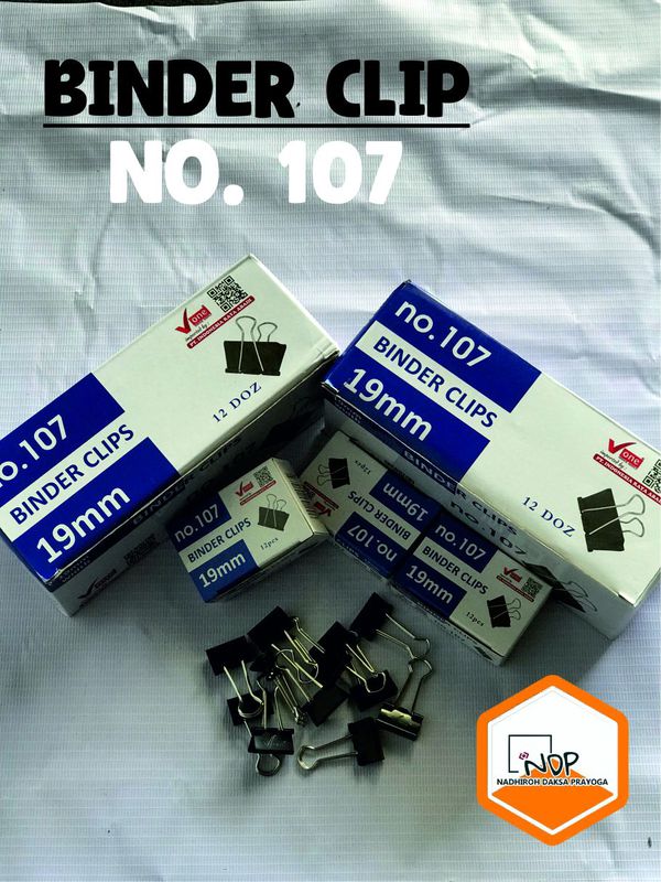 binder clip 107