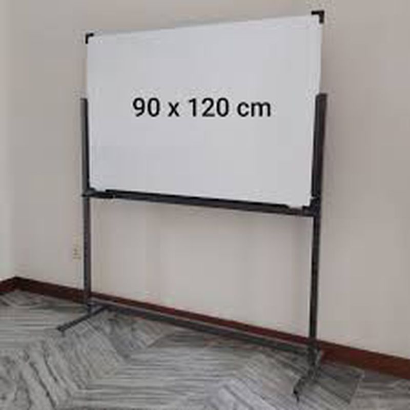 White Board Gantung Magnet Single Face 90 x 120 cm