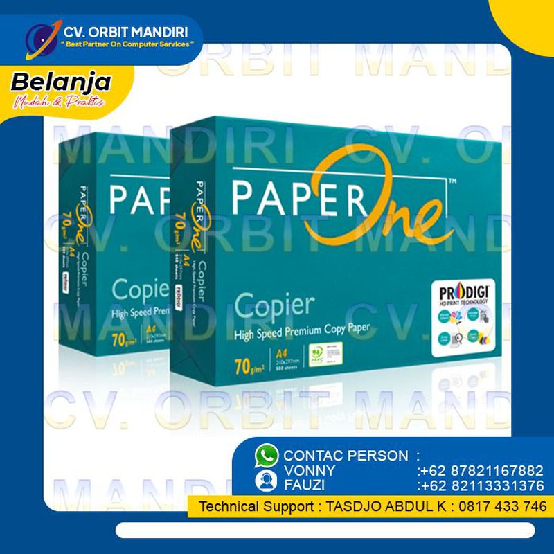 Kertas HVS Paper One A4 70Gsm