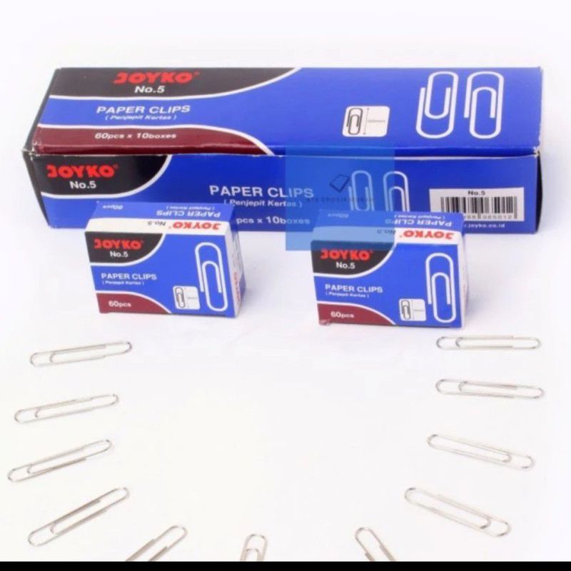 TRIGONAL CLIPS JOYKO NO.5 1 TUBE 60 PCS