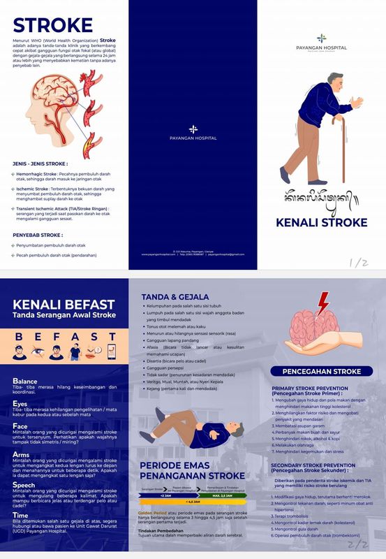 Leaflet Kenali Stroke