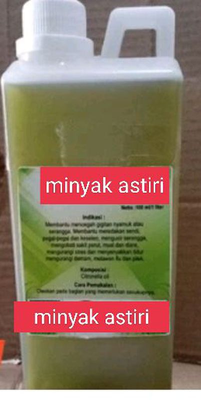minyak sereh murni/astiri