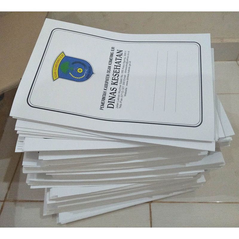 Cetak Map Dinas Berlambang