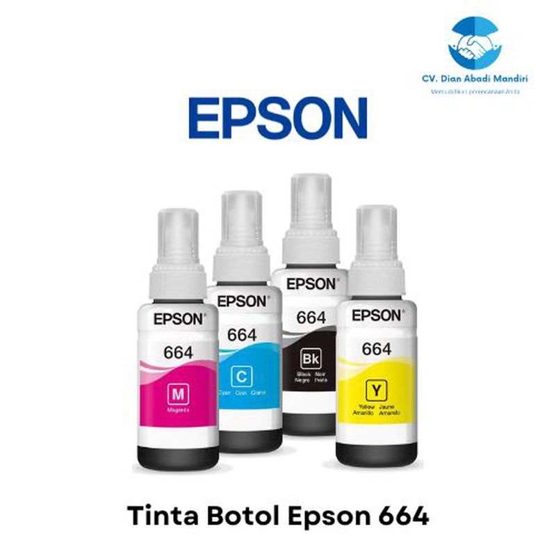 Tinta Botol Epson 664 - Yellow