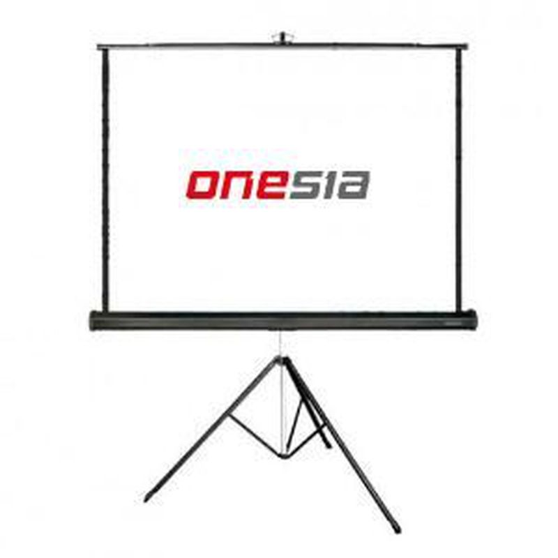 ONESIA LAYAR SCREEN PROJECTOR TRIPOD 120INCH