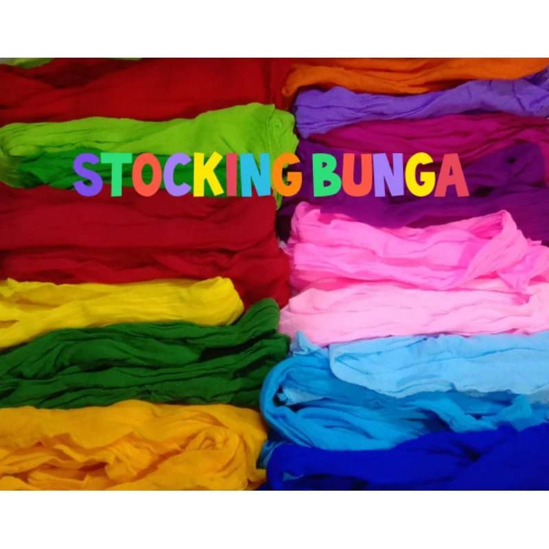 Stoking Bunga Warna