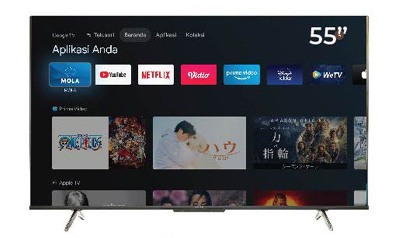 POLYTRON 4K UHD Smart Google TV 55 Inch PLD 55UG5959