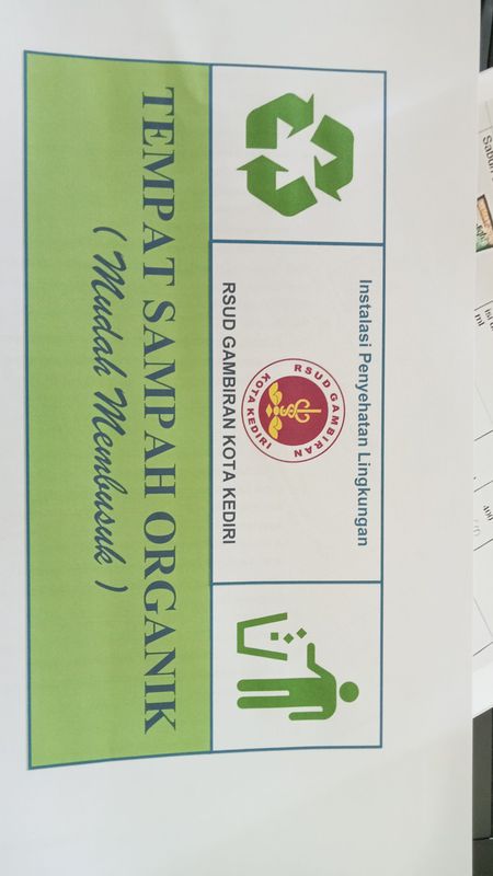 STIKER SAMPAH MEDIS/INFEKSIUS