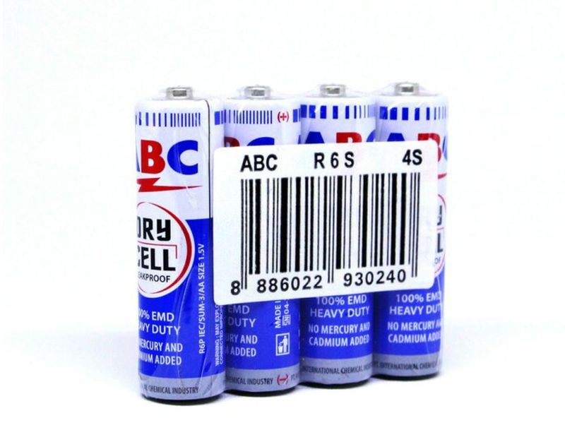 ABC Battery Biru Kecil (R6P/AA)