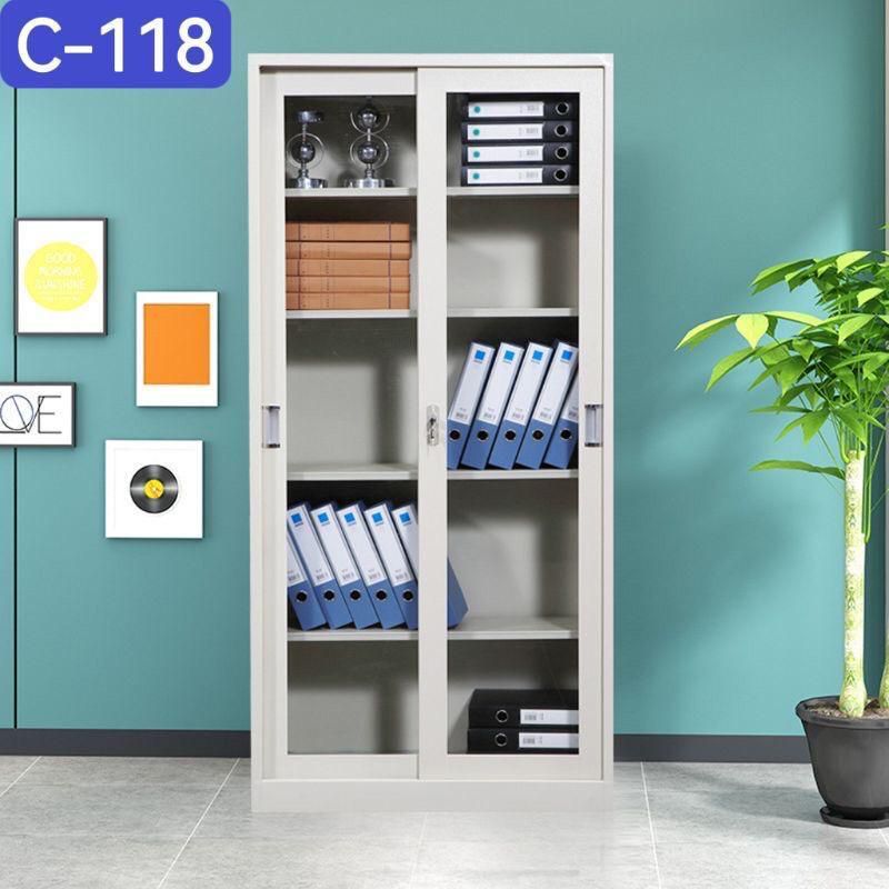 Lemari Arsip Slide Kaca