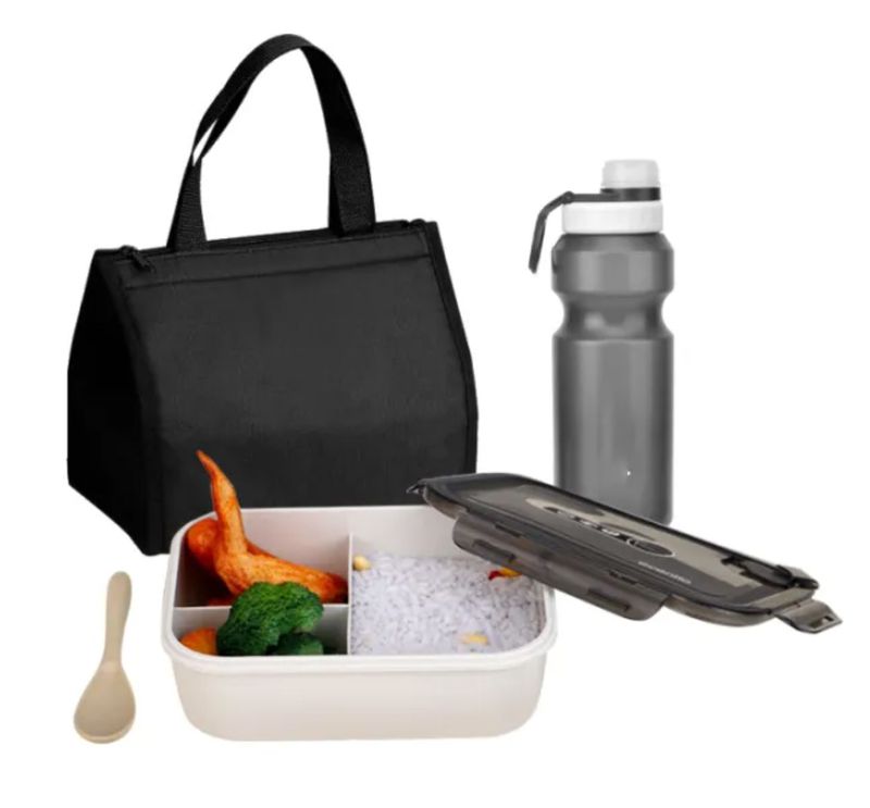 Lunch Box Set Costum Logo perusahaan