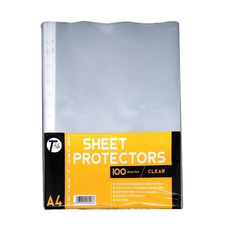 Sheet Protector Plastik