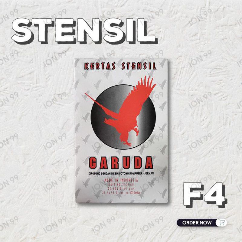 Kertas Stensil Buram F4 Garuda