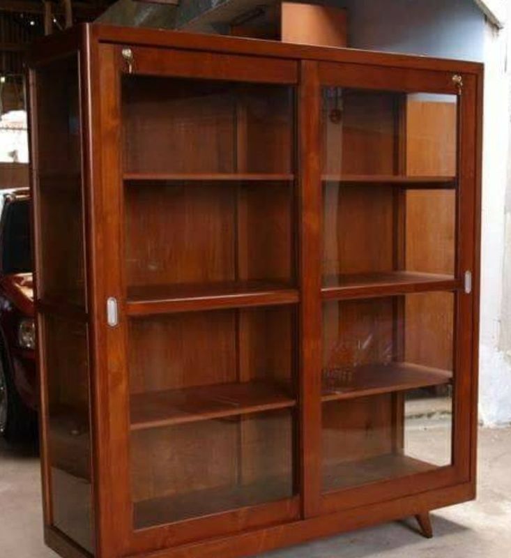 lemari arsip kayu jati