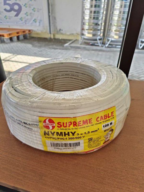 Kabel NYMHY 3 x 1,5 supreme 1 roll 100 meter
