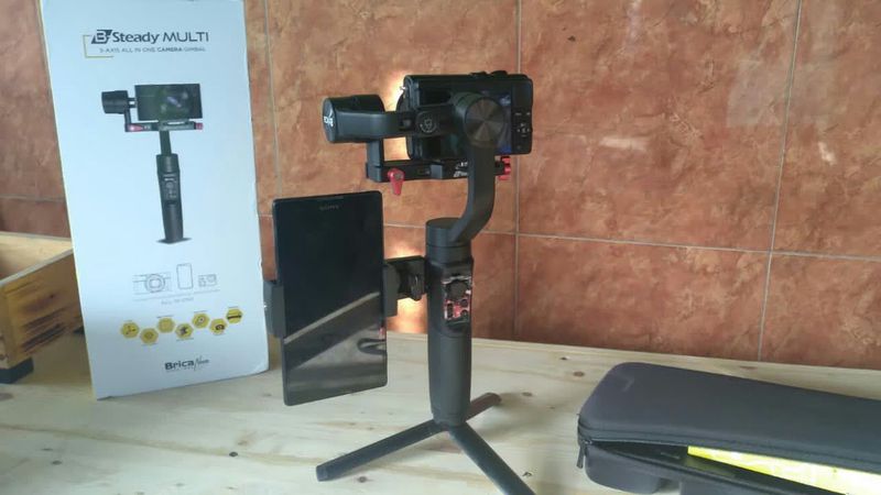STABILIZER KAMERA BRICA STEADY 3 AXIS ACTION CAMERA