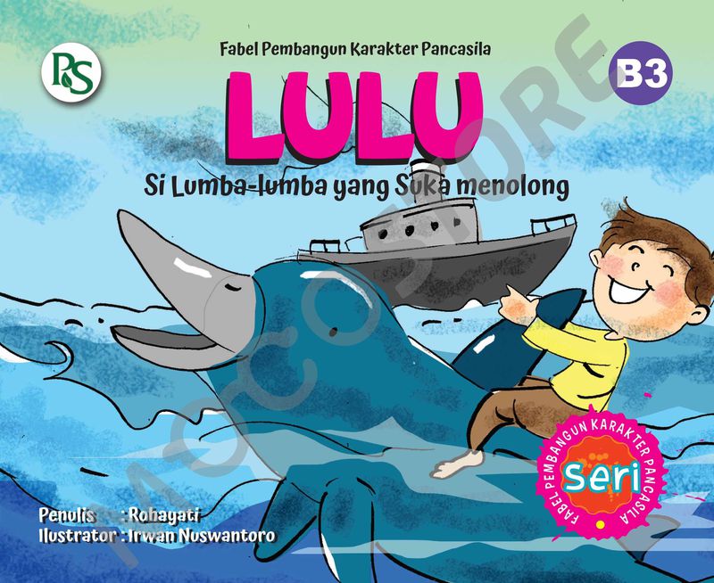 EBOOK - Lulu, Si Lumba-lumba yang Suka Menolong