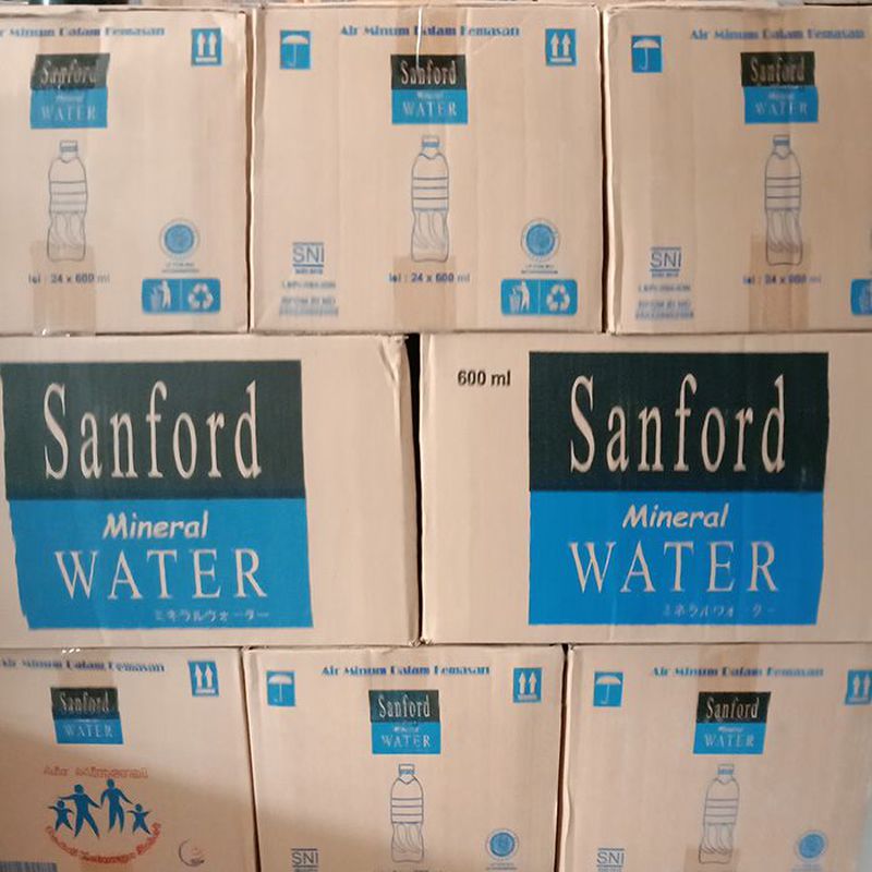 Air Mineral Kemasan 600 ml - 600 Ml