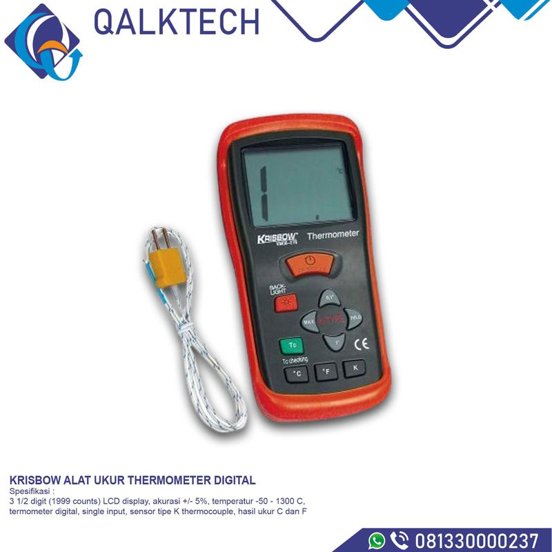 KRISBOW ALAT UKUR THERMOMETER DIGITAL