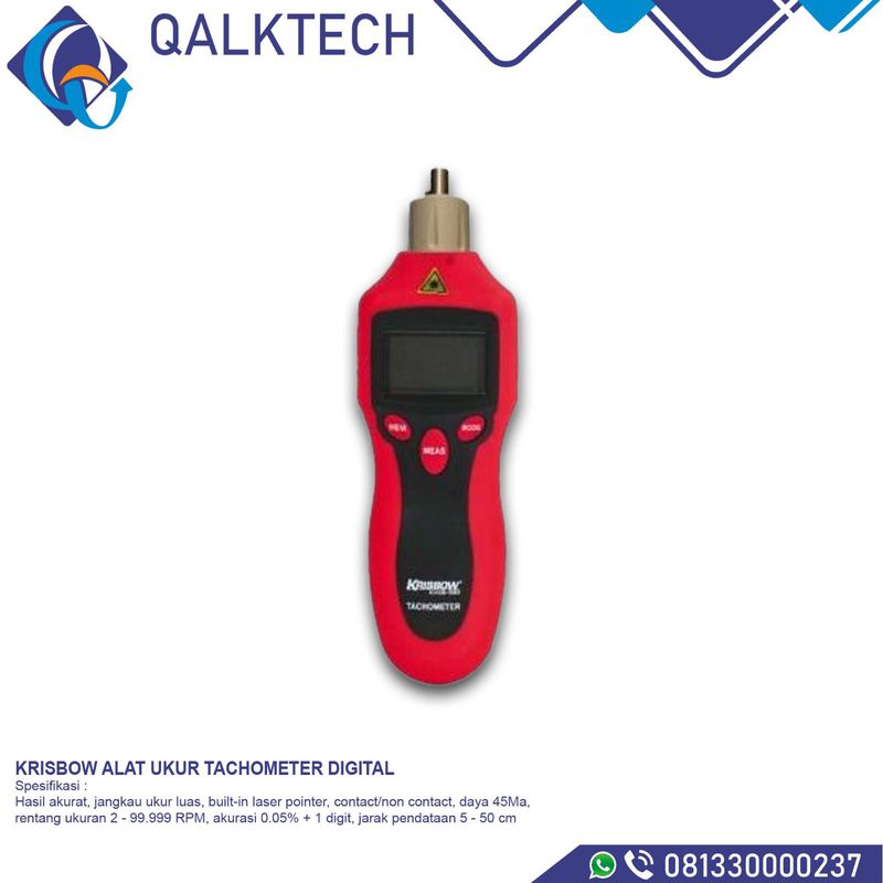 KRISBOW ALAT UKUR TACHOMETER DIGITAL
