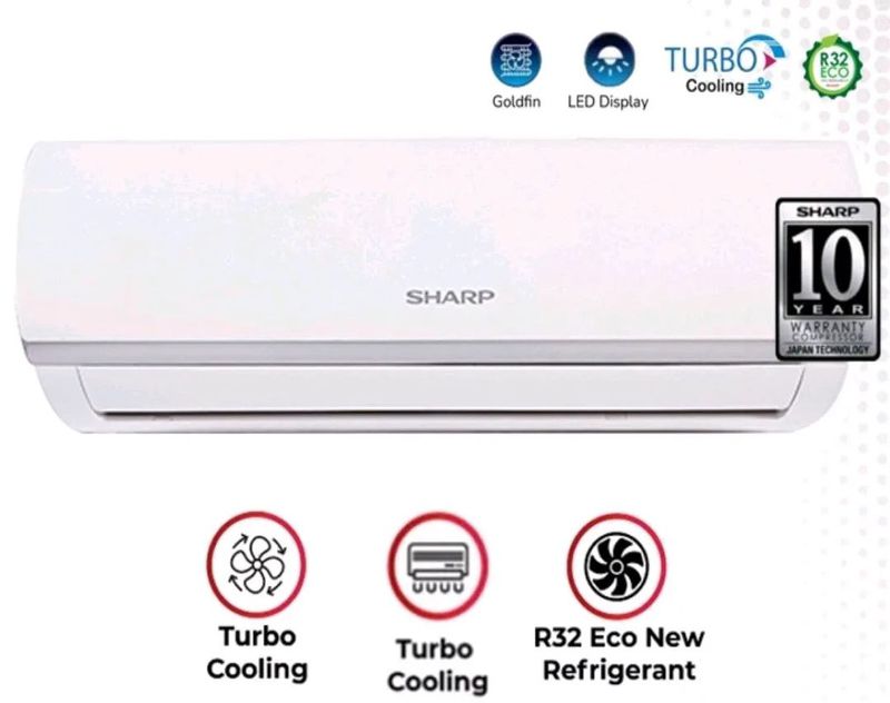 AC SPLIT SHARP 1 PK A-09ZCYN 1 PK R32