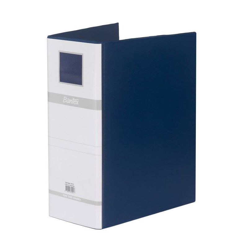 Bantex 1312-01 Pipe Binder FC Capacity 10 cm Blue