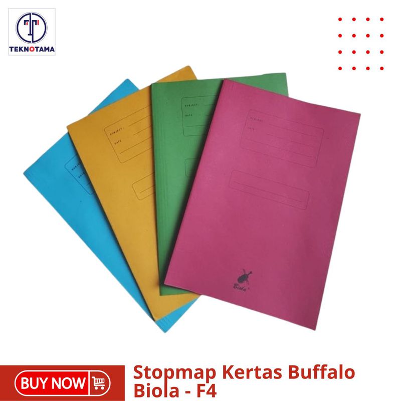 Stopmap Kertas Buffalo - Biola Uk. F4