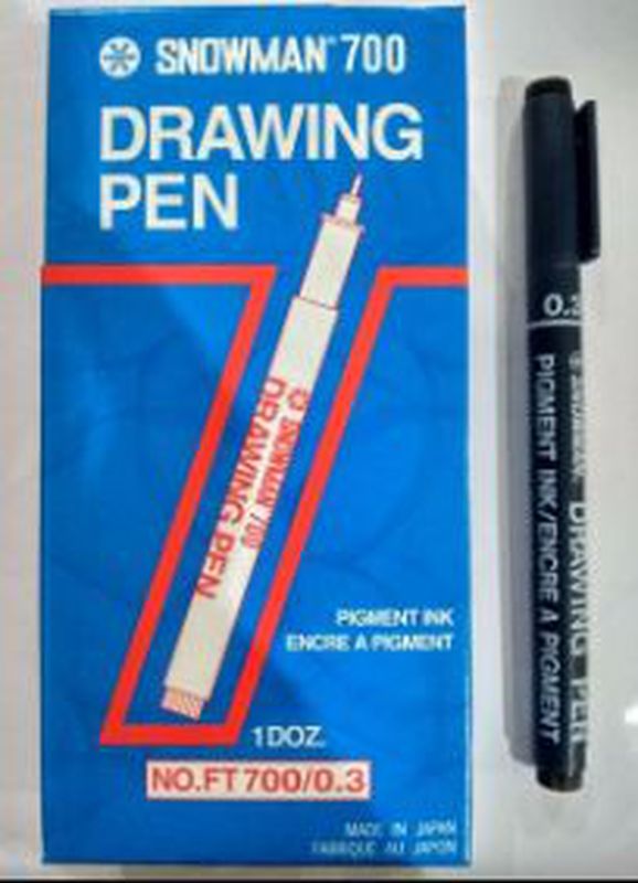 Snowman Drawing Pen 0.3mm