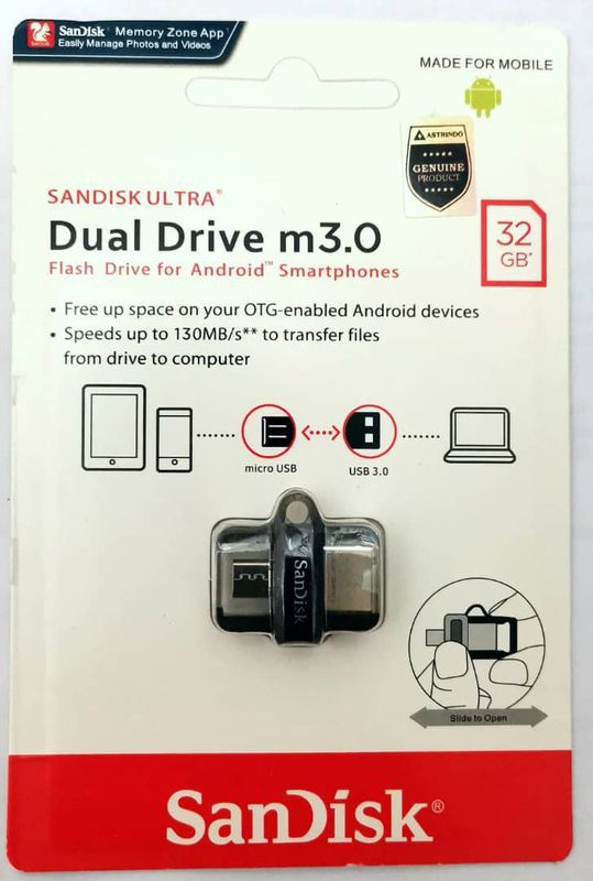 FlashDisk OTG - 128Gb