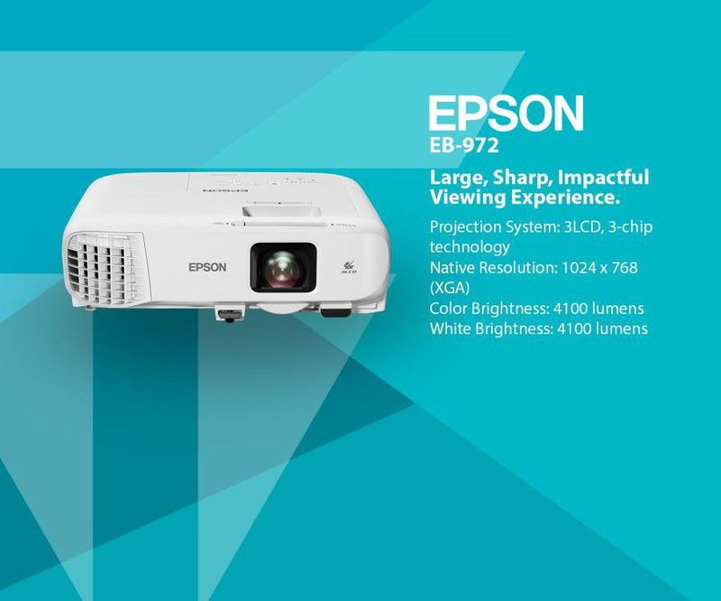 LCD Proyektor Plus Layar