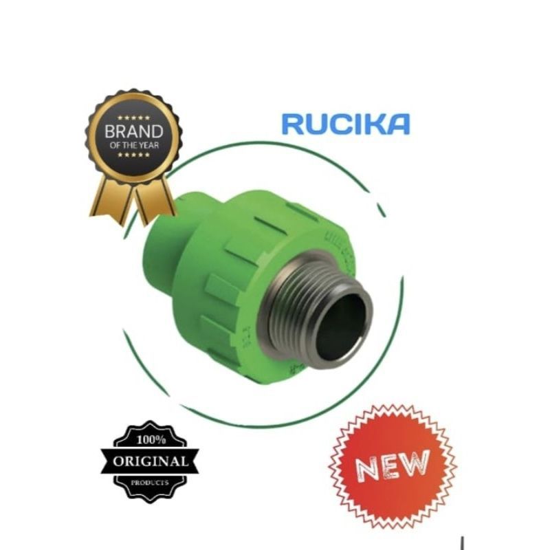 Sok Drat Luar 1 Inch PPR ( Hijau )