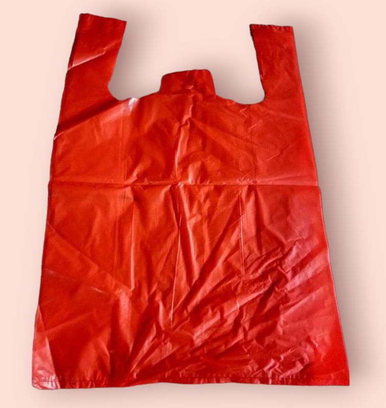 PLASTIK MERAH UKURAN 40 x 65