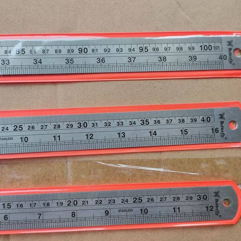 penggaris Baja 30 cm