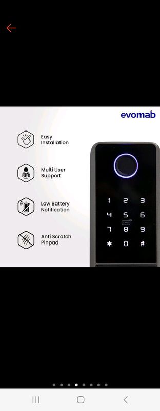 Door Acces Control Spesifikasi