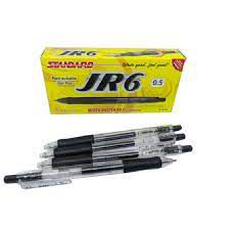 Standard Pen Jrg - 12Pcs - Hitam