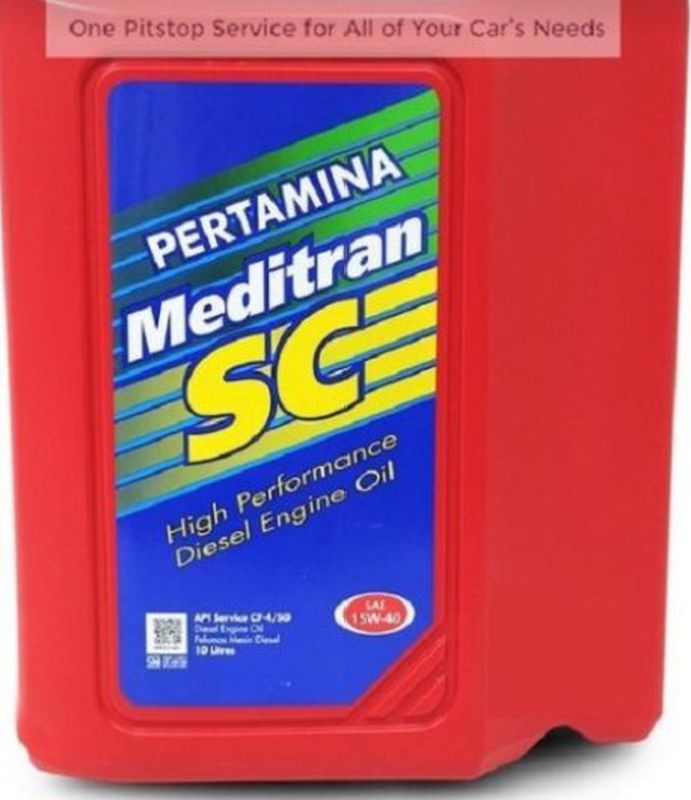 Oli gensed diesel meditran Sc 15w pertamina