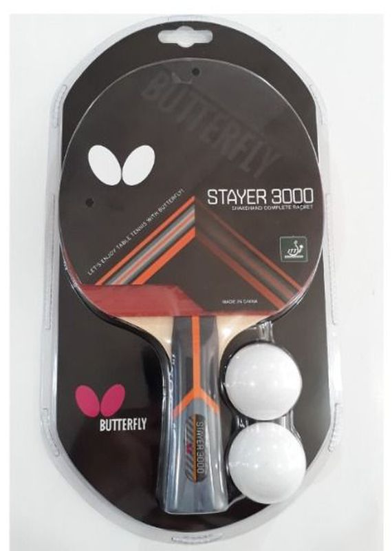 Bat Butterfly Stayer 3000 Bola Bet Tenis Meja Pingpong