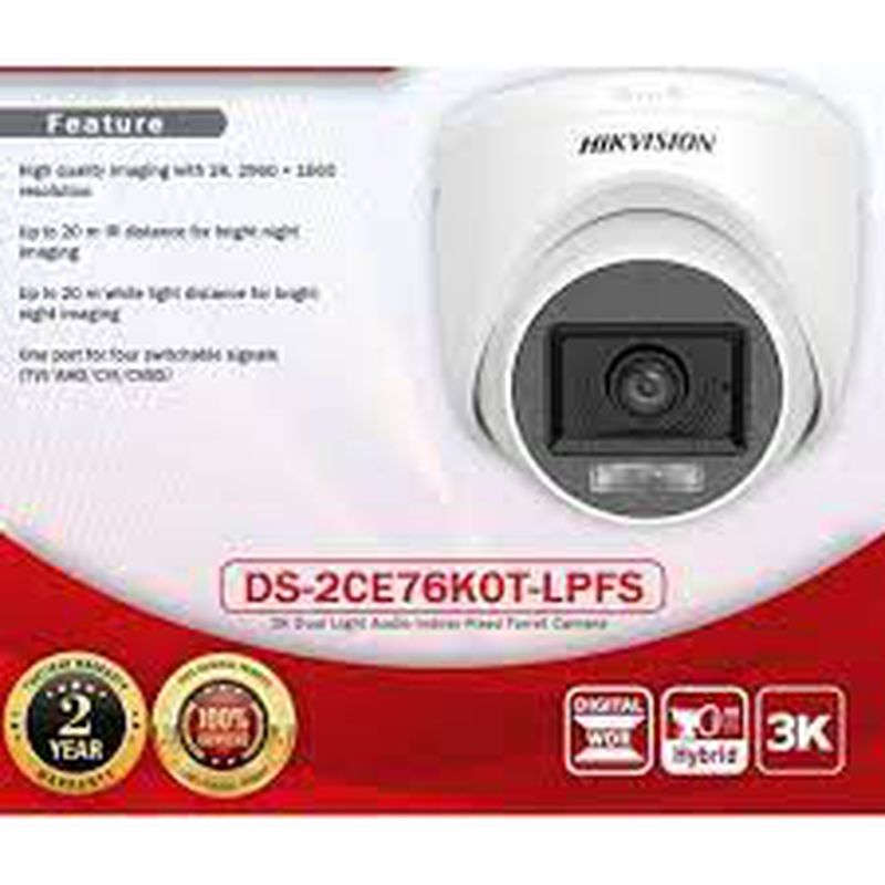 DVR + Camera CCTV HIKVISION