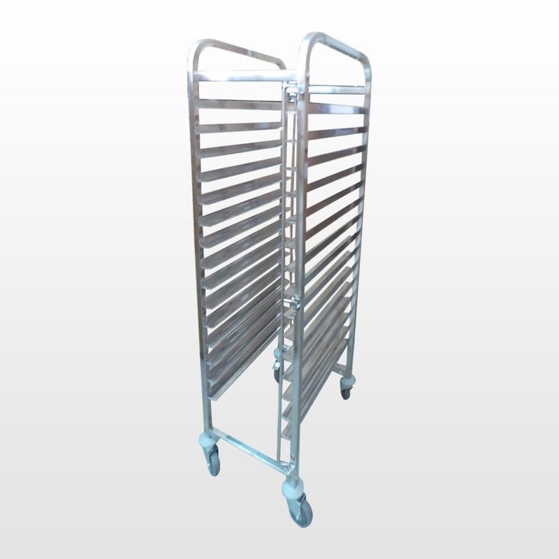S/S BAKERY PAN TROLLEY 15 TRAY