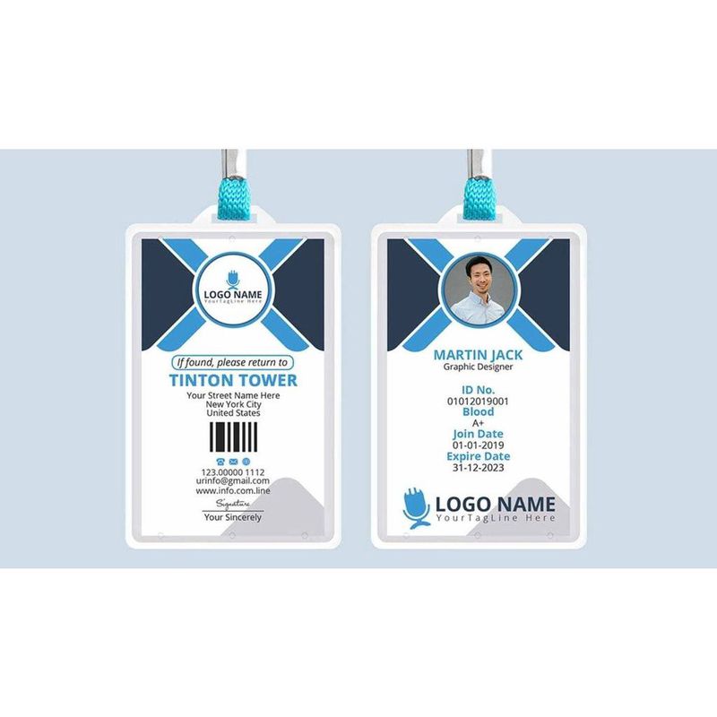 Id Card Cetak 1 Muka
