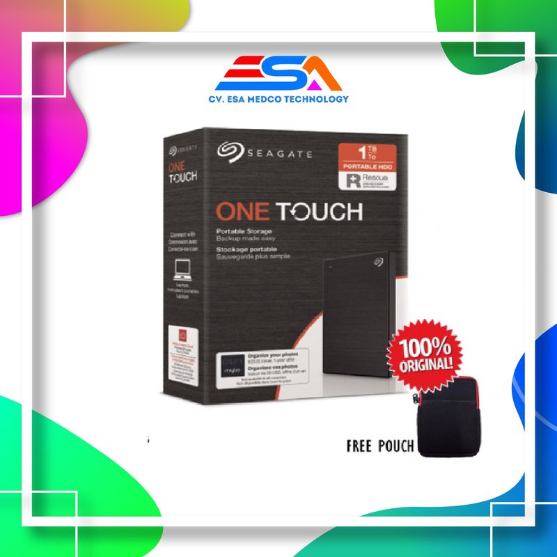 HDD Hardisk External SEAGATE One Touch Slim 1TB