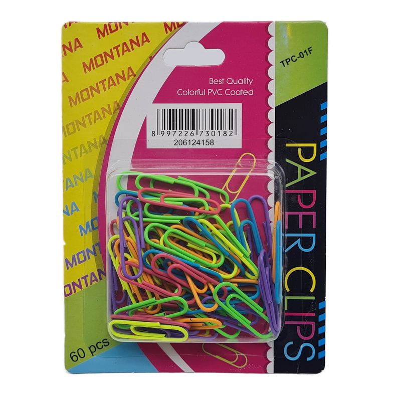 PAPER CLIP MONTANA WARNA-WARNI